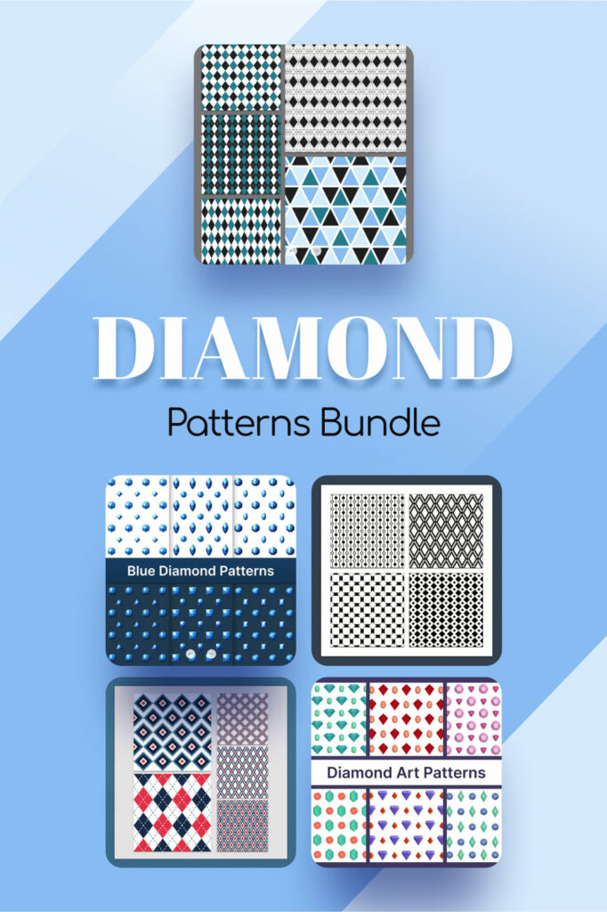 Diamond Patterns Bundle – MasterBundles