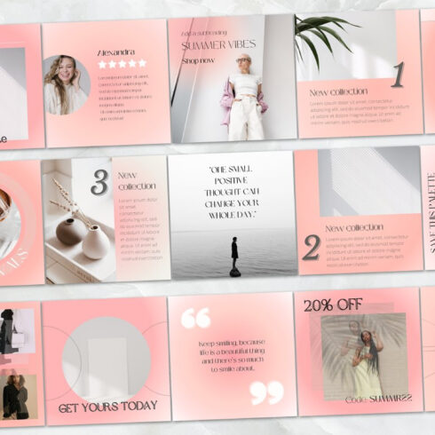 E-Commerce Instagram Templates – MasterBundles