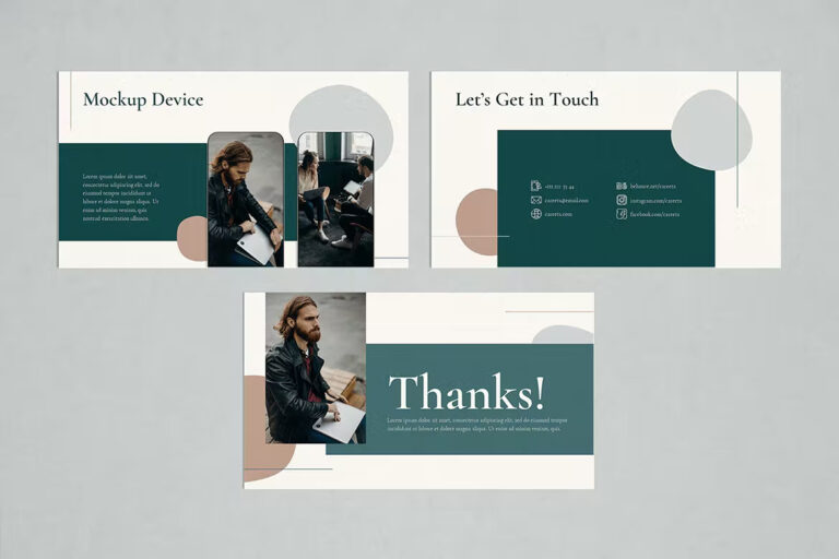 CV PowerPoint Presentation Template – MasterBundles