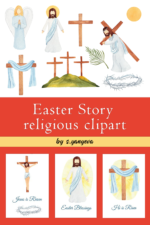 Easter Story Religious Clipart – MasterBundles