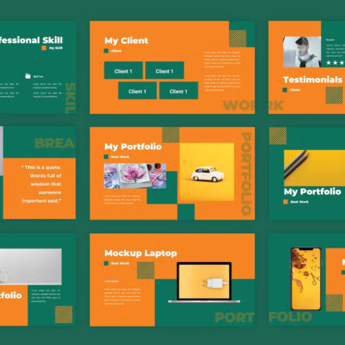 Hendrix - CV Resume Powerpoint Template | Master Bundles