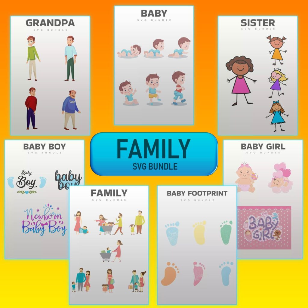 Family SVG Bundle – MasterBundles