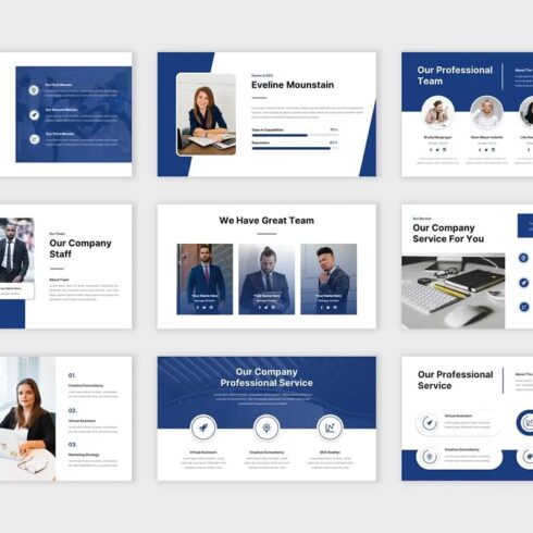 Finance & Consulting PowerPoint – MasterBundles