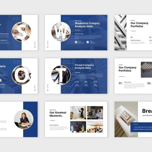 Finance & Consulting PowerPoint – MasterBundles