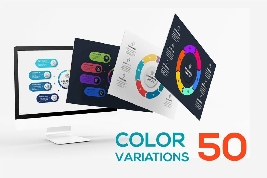 Diagrams Animated Infographics – MasterBundles