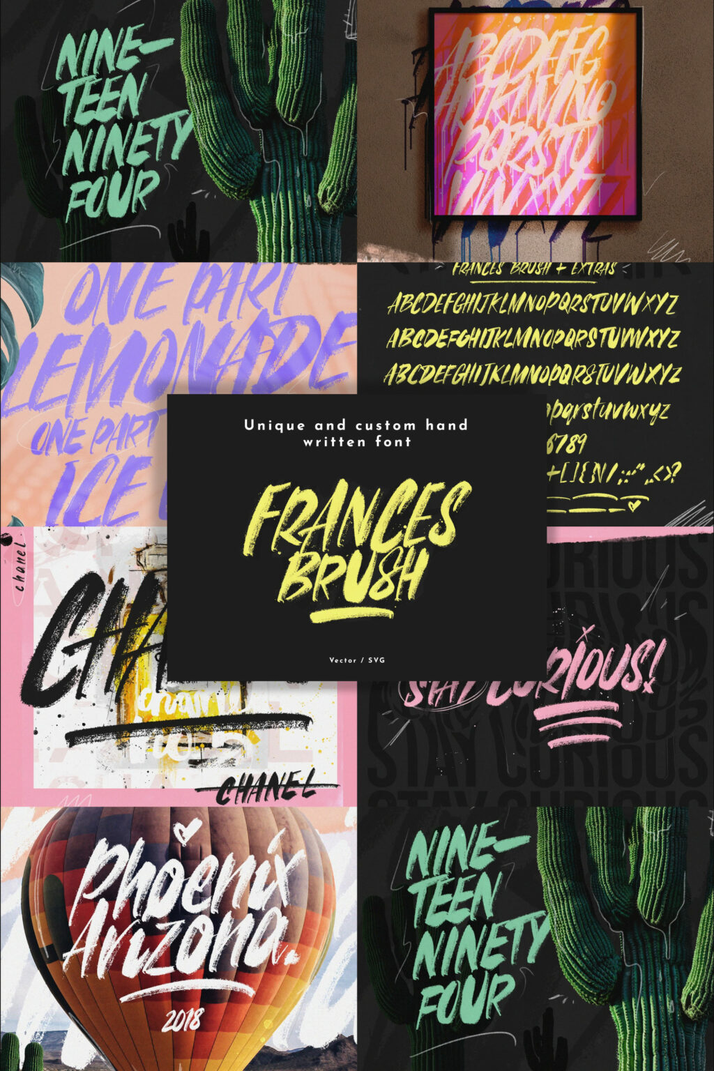 FRANCES BRUSH SVG Font – MasterBundles