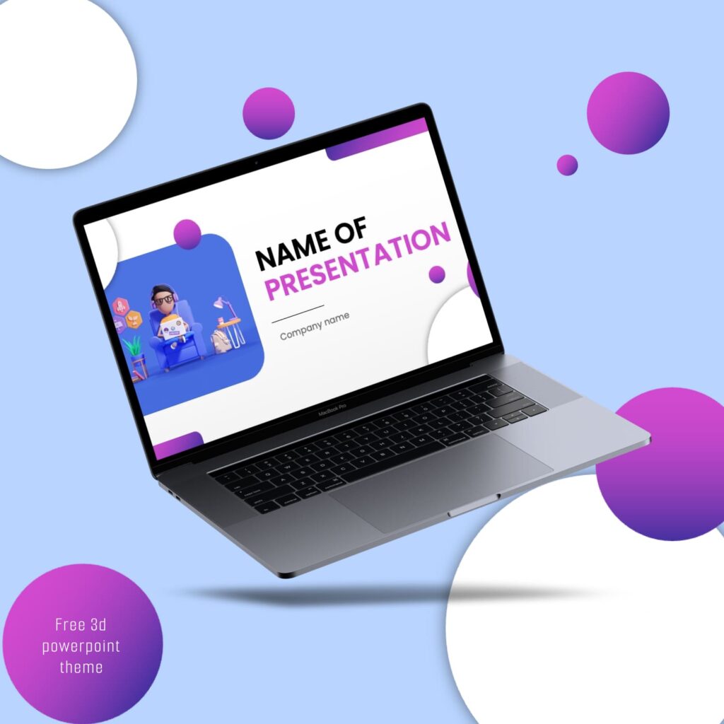 Free 3d Powerpoint Theme – MasterBundles