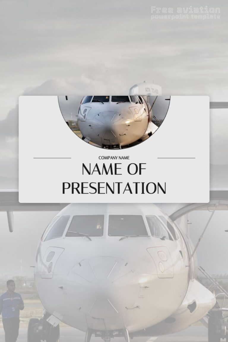 Free Aviation Powerpoint Template – MasterBundles