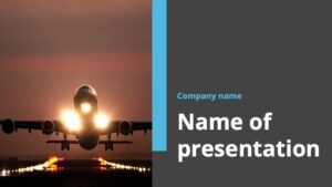 Free Aviation Theme Powerpoint – MasterBundles