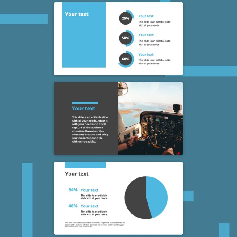 Free Aviation Theme Powerpoint – MasterBundles