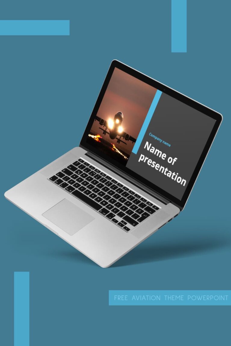 Free Aviation Theme Powerpoint – MasterBundles