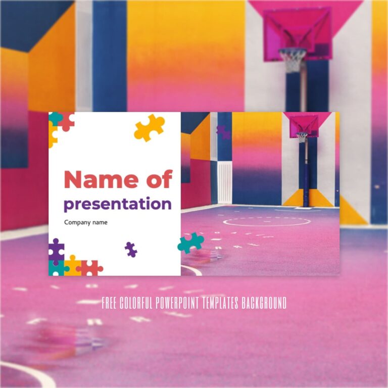 Free Colorful Powerpoint Templates Background – MasterBundles