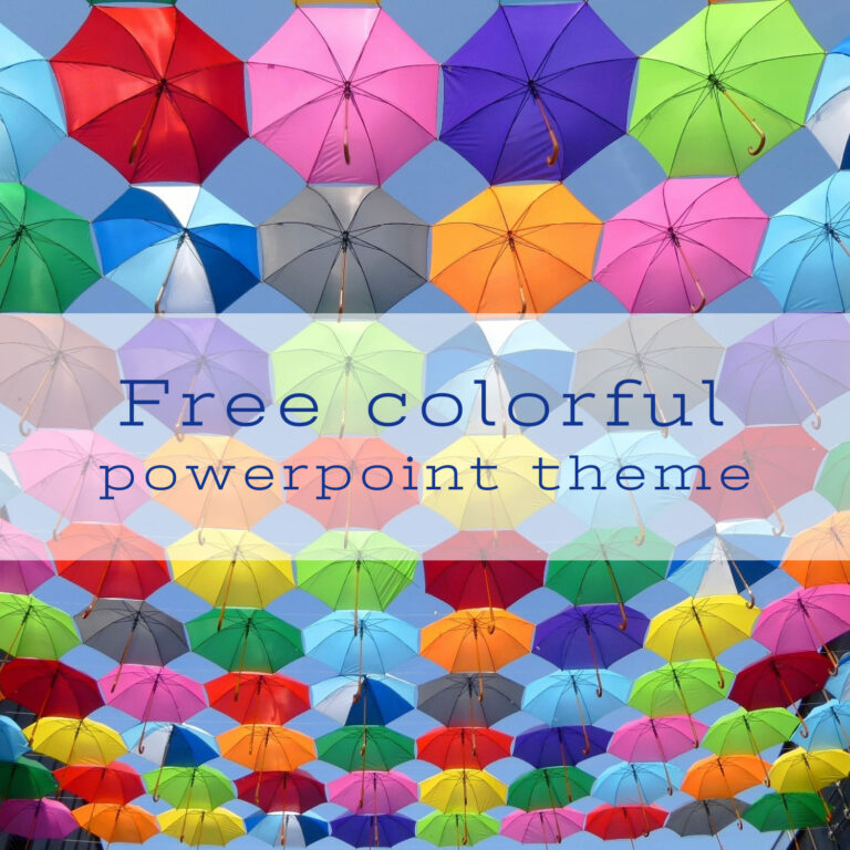Free Colorful Powerpoint Theme – MasterBundles