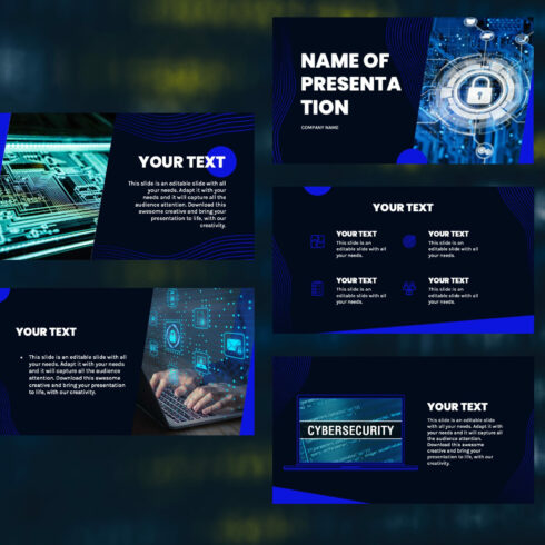 Free Cyber Security Powerpoint – MasterBundles