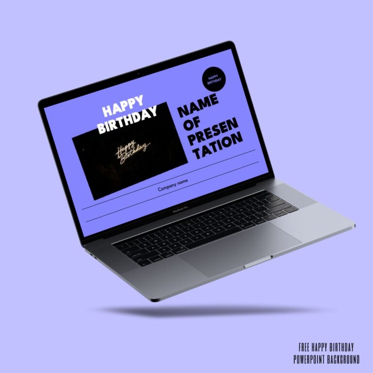 Free Happy Birthday Powerpoint Background – MasterBundles