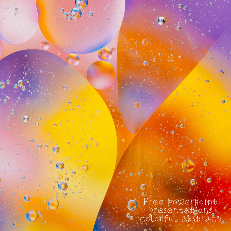 Free Colorful Powerpoint Template – MasterBundles