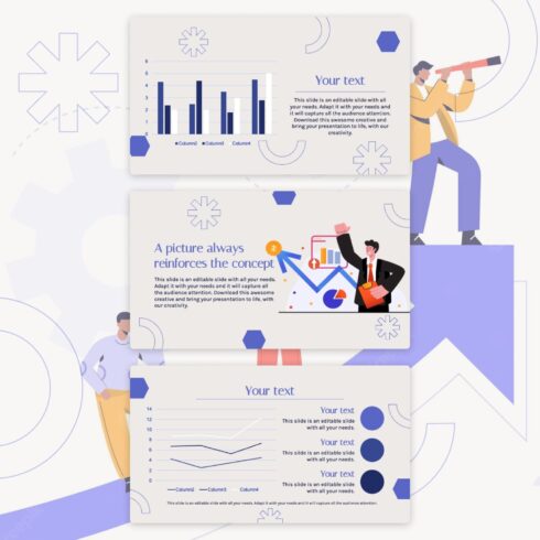 Free Sample Corporate Powerpoint Growth Charts – MasterBundles