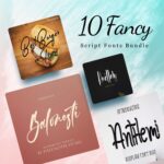 10 Fresh Script Fonts Bundle – MasterBundles