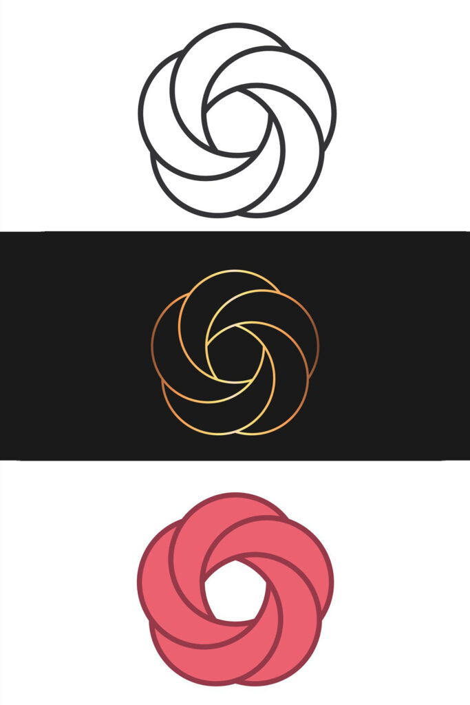Geometric Rose Logo – MasterBundles