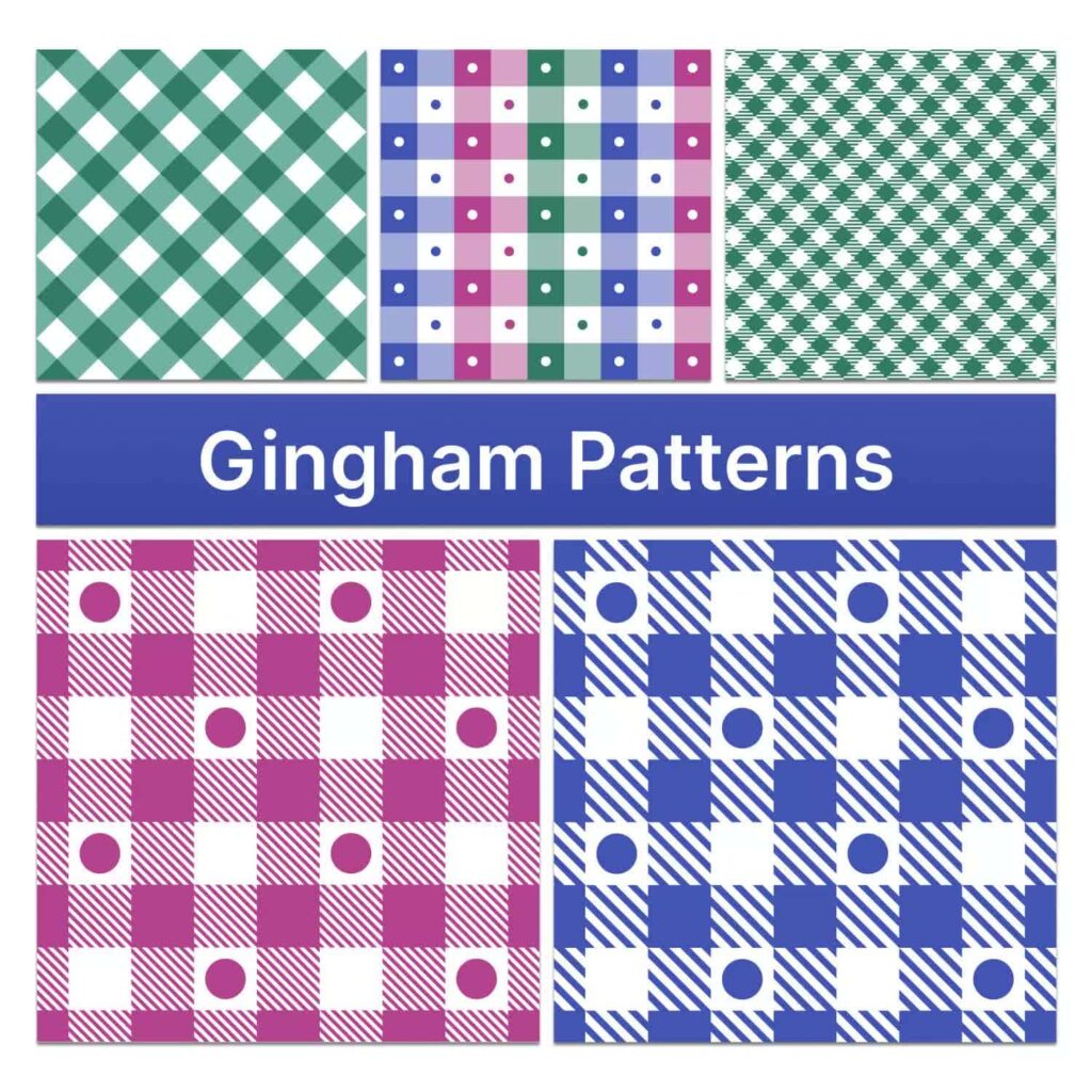 Massive Gingham Patterns Bundle: 40 Items – MasterBundles