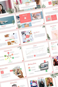 Girly - Beautiful Powerpoint Template – MasterBundles