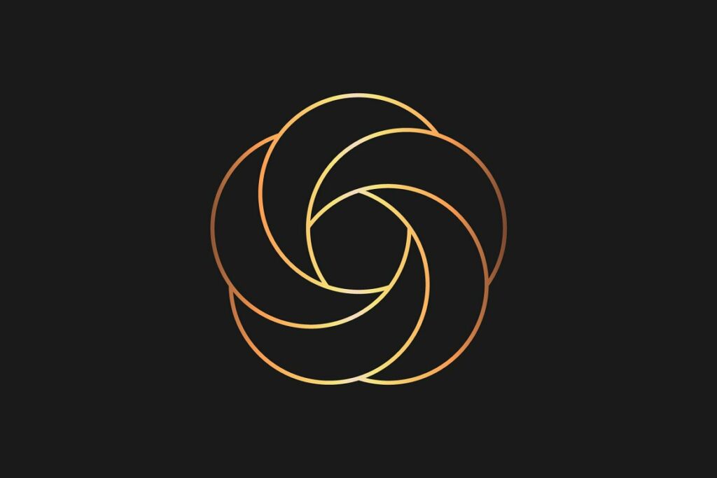 Geometric Rose Logo – MasterBundles