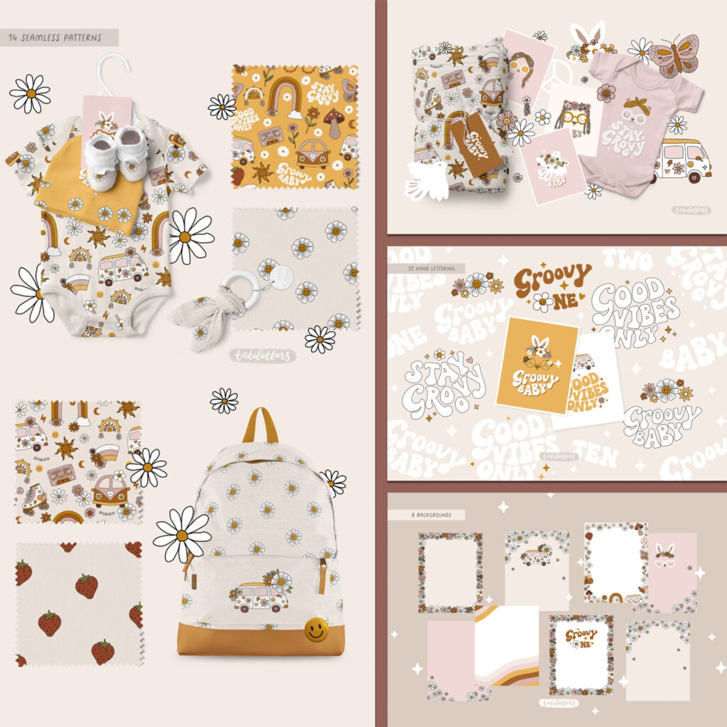 Groovy Baby Collection – MasterBundles