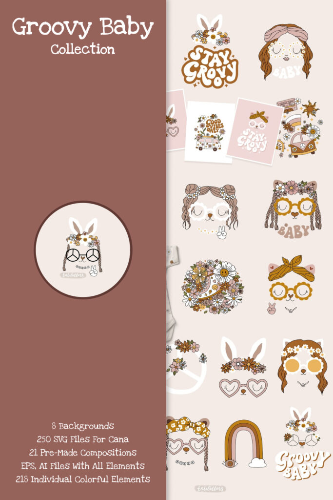 Groovy Baby Collection – MasterBundles
