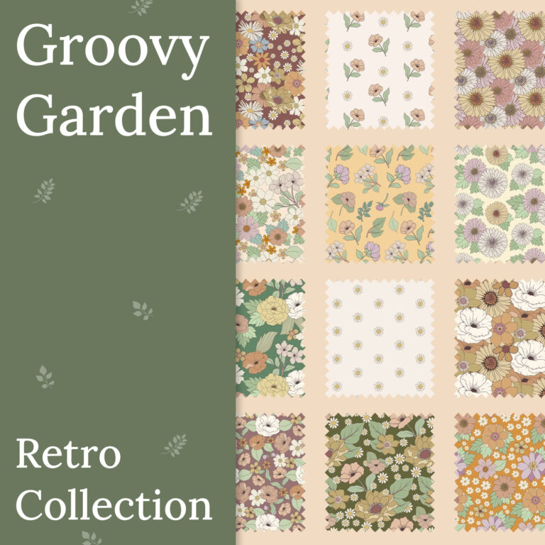 Groovy Garden - Retro Collection – MasterBundles