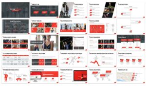 Gym & Fitness - Powerpoint Template – MasterBundles