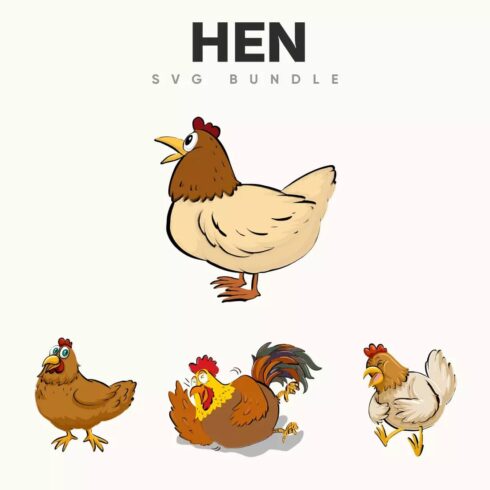 Rooster & Chicken SVG Bundle – MasterBundles