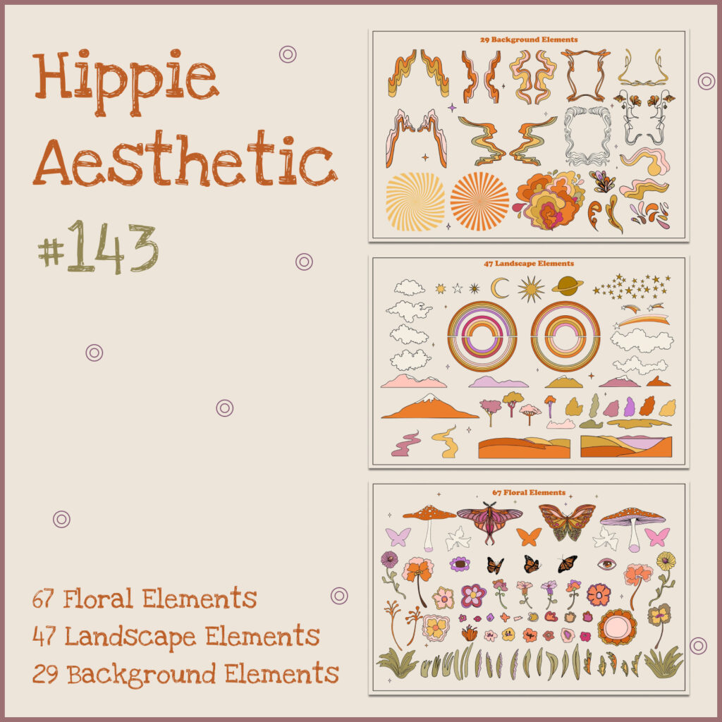 Hippie Aesthetic #143 – MasterBundles
