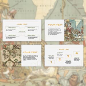 History Timeline Powerpoint Template Free – MasterBundles