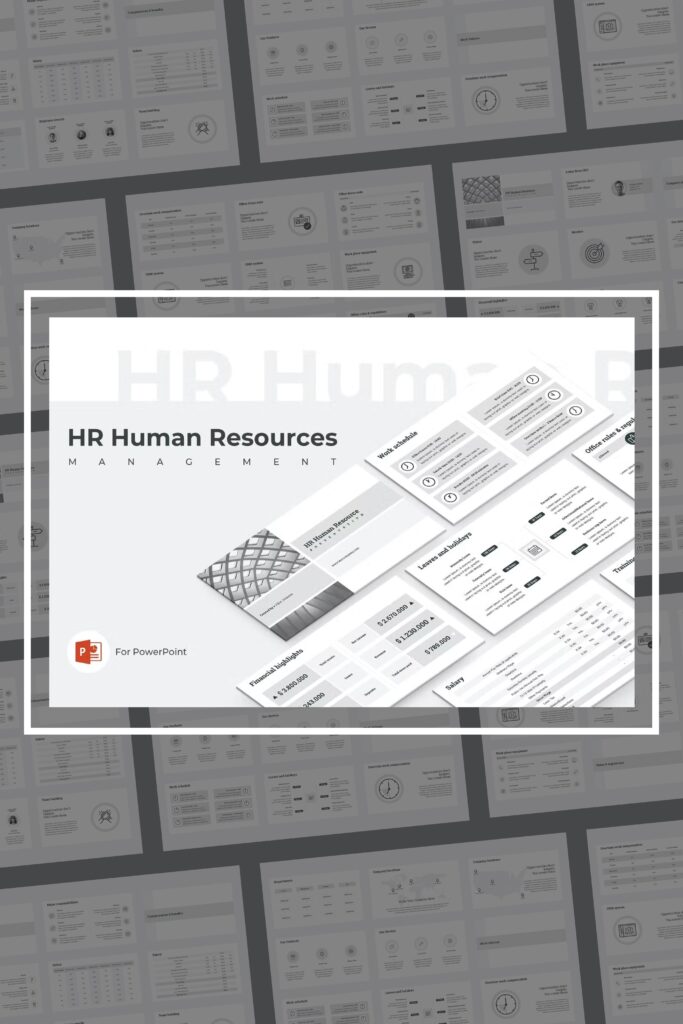 HR Human Resources PowerPoint Template PPTX – MasterBundles