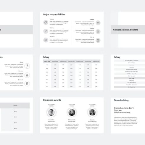 HR Human Resources Google Slides Template | Master Bundles