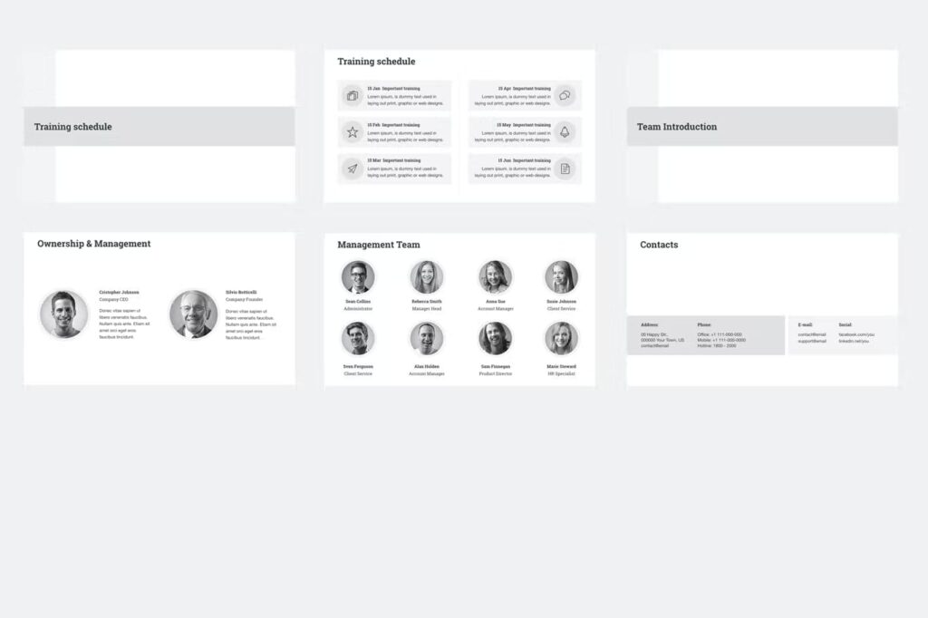 HR Human Resources Google Slides Template – MasterBundles