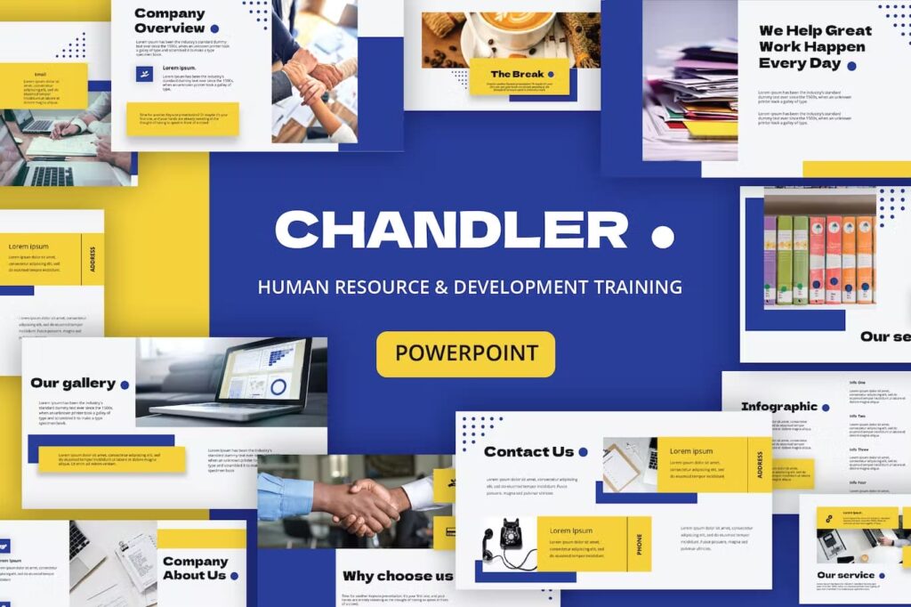 Human Resource & Development Training Powerpoint – MasterBundles