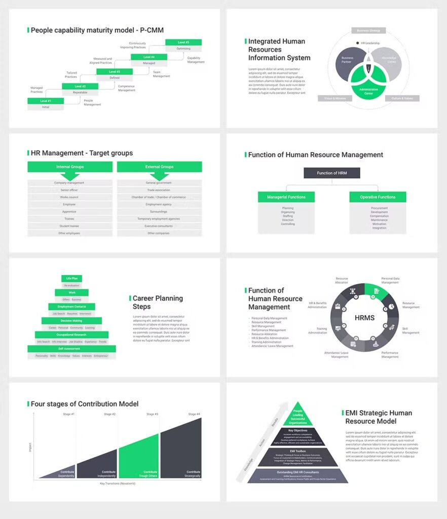 Human Resource HRM PowerPoint Template – MasterBundles