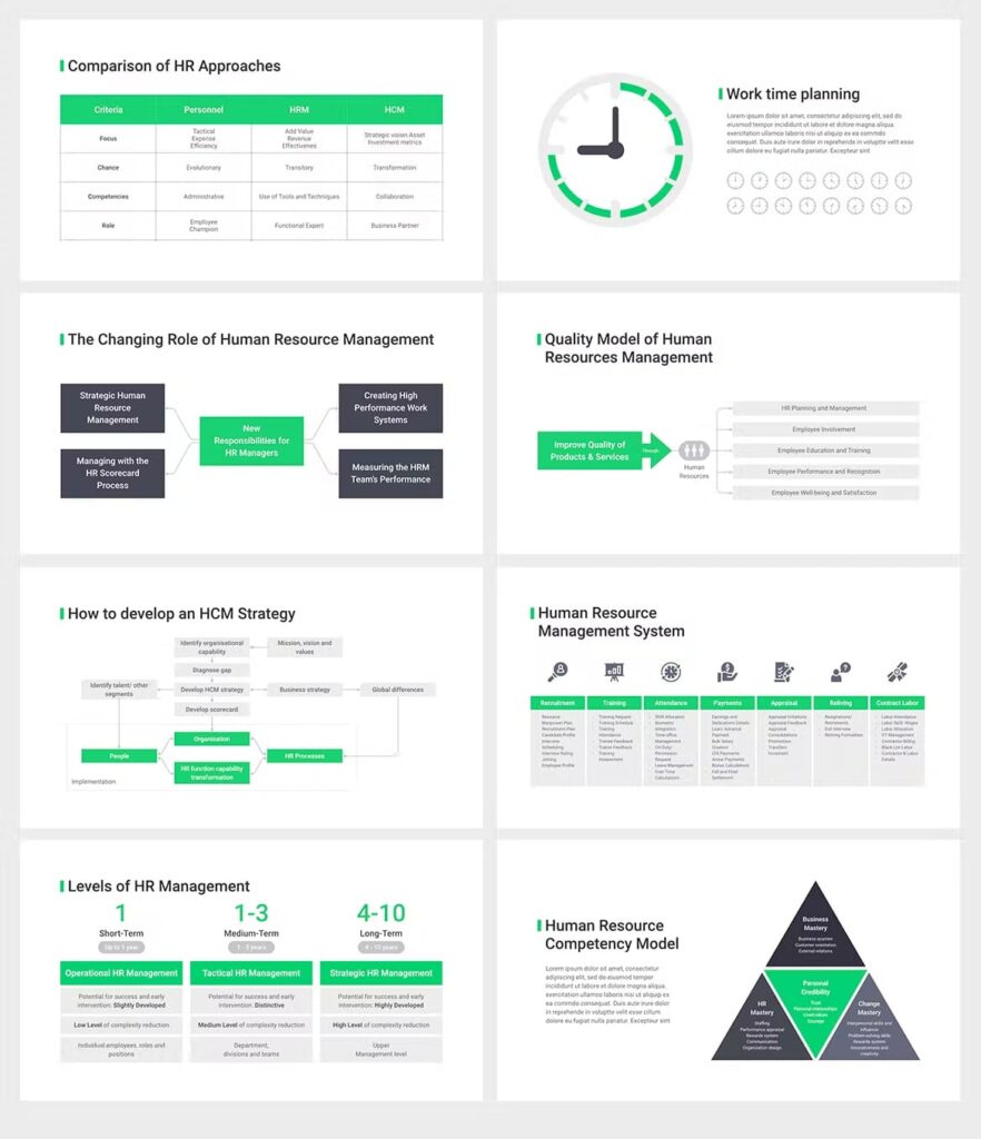 Human Resource HRM PowerPoint Template – MasterBundles