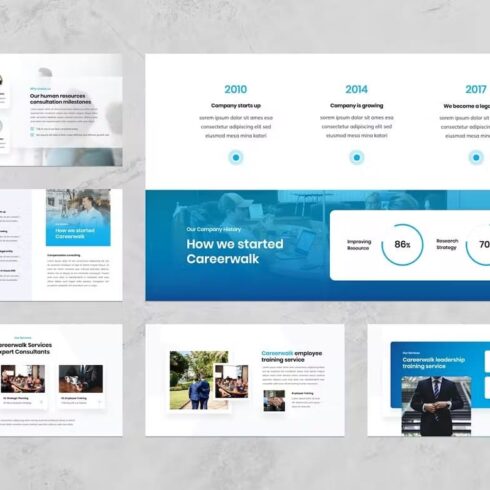 Human Resources And Recruiting PowerPoint Template | Master Bundles
