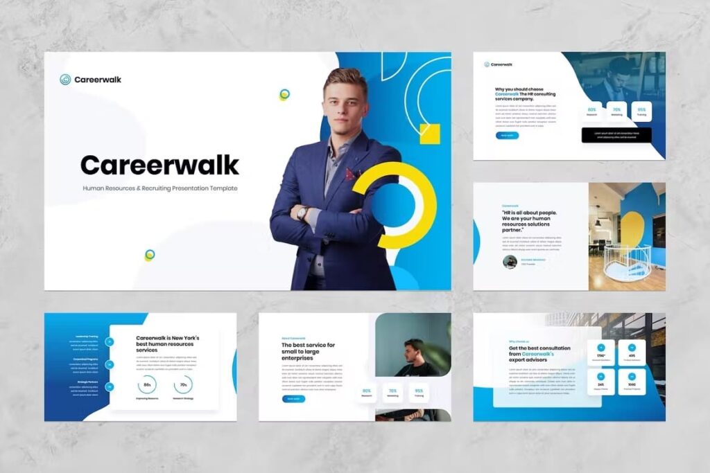 Human Resources And Recruiting PowerPoint Template – MasterBundles