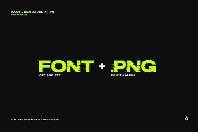 Hype SVG Font – MasterBundles