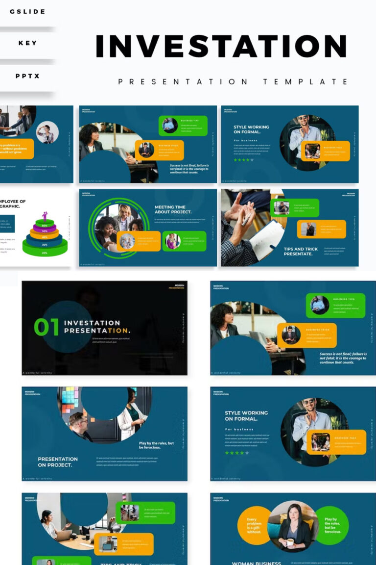 Investation Presentation Template – MasterBundles
