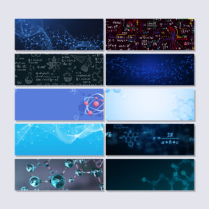 Linkedin Background Banner Science – MasterBundles