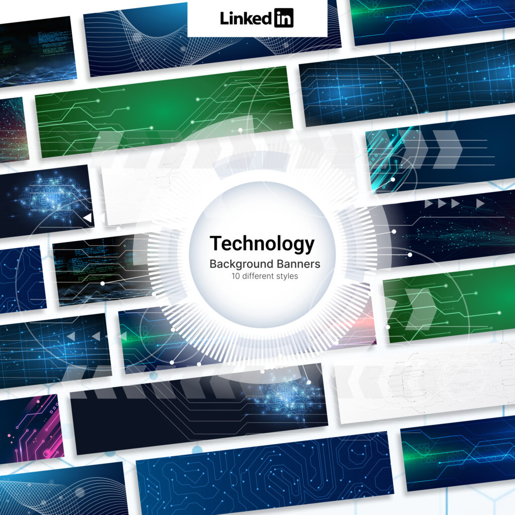 35 Best LinkedIn Background Banner Templates (2023) – MasterBundles
