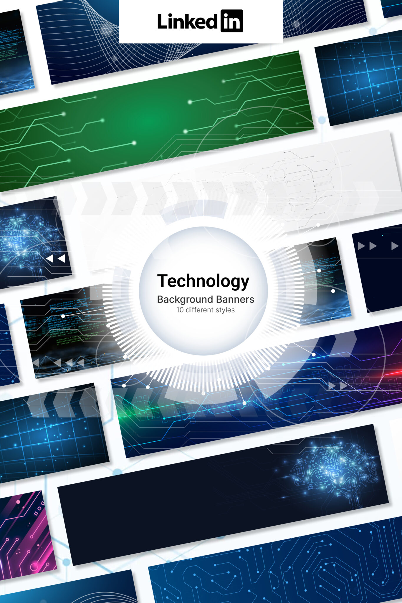 Linkedin Background Banner Technology – MasterBundles