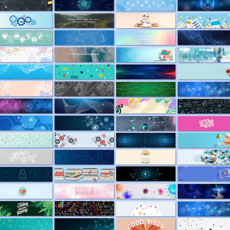 100 Linkedin Background Banners – MasterBundles