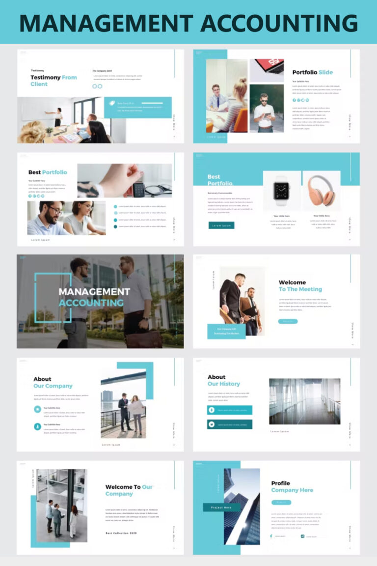 MANAGEMENT ACCOUNTING - Powerpoint Template – MasterBundles
