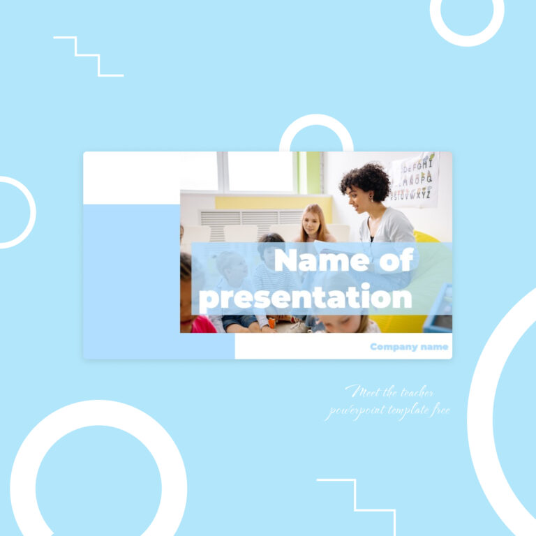 Meet The Teacher Powerpoint Template Free – MasterBundles