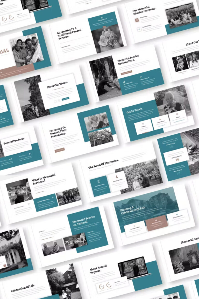 Memorial Powerpoint Presentation Template – MasterBundles